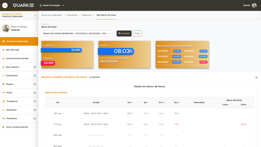 Banco de horas: Como funciona? O que diz a CLT? - QuarkRH: Software de Gestão de Pessoas para ...